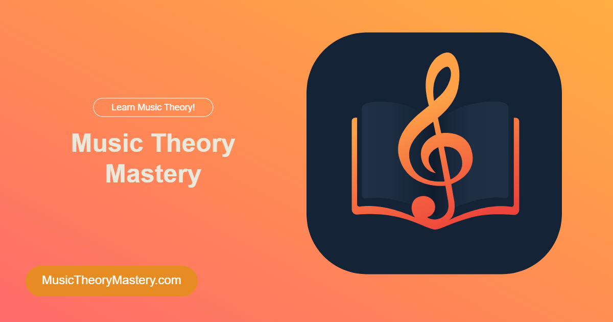 Music Theory Mastery - Learn music theory fast in minutes a day